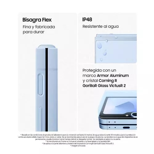 Smartphone Samsung Galaxy ZFlip 6 5G 12GB/512GB SILVER SHADOW | Milar ...